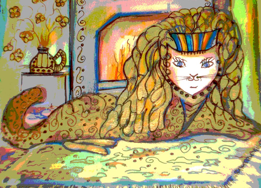 Quirky Cats | Open Edition Prints | Buy Quirky Cats from Kaci Designs